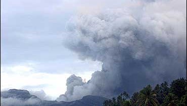Major Volcano Erupts In Indonesia - CBS News