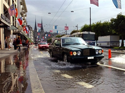 Switzerland Floods - CBS News