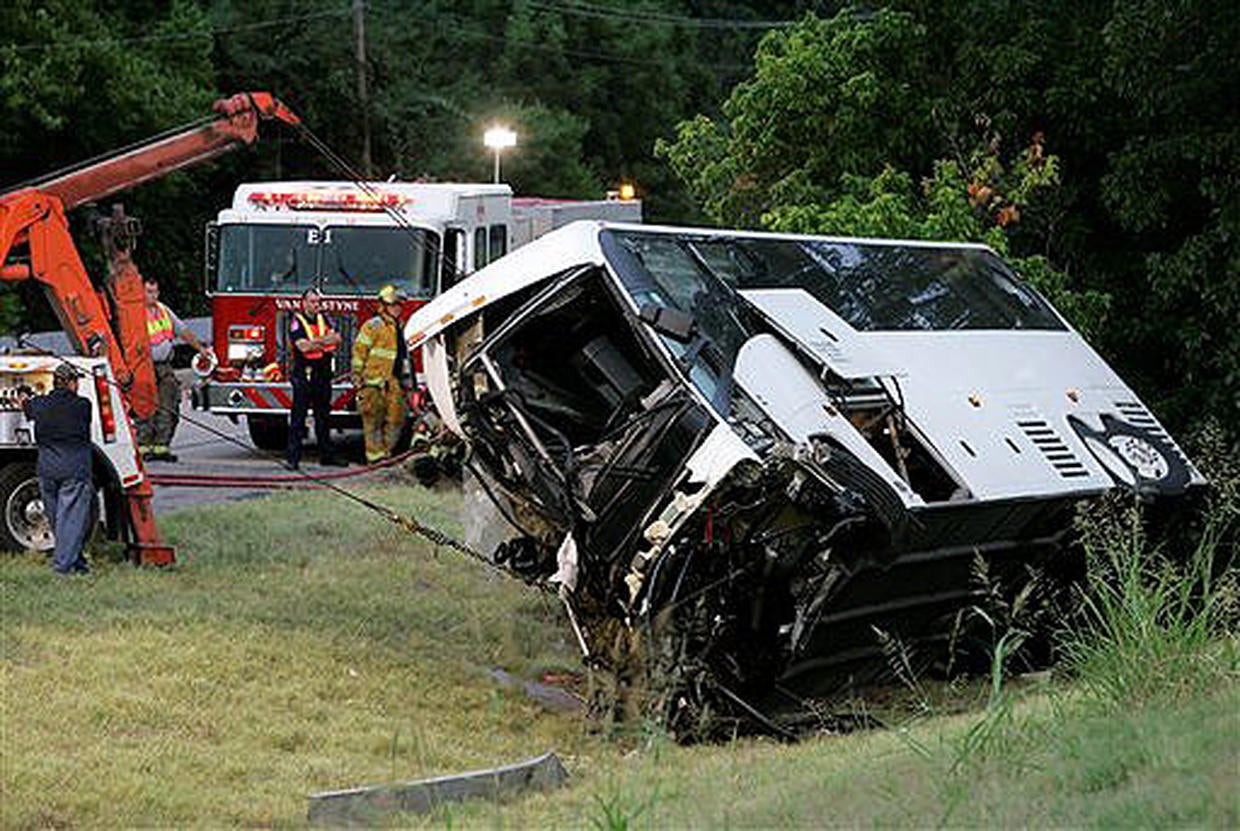 Texas Bus Crash - Photo 1 - CBS News