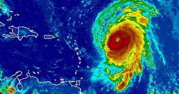 Hurricane Bill Churns 135 MPH Over Ocean - CBS News