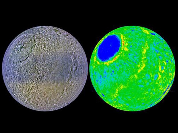 A Bird's Eye View of Saturn and its Neighbors - CBS News