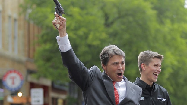 Rick Perry hosting prayer event for America "in crisis" - CBS News