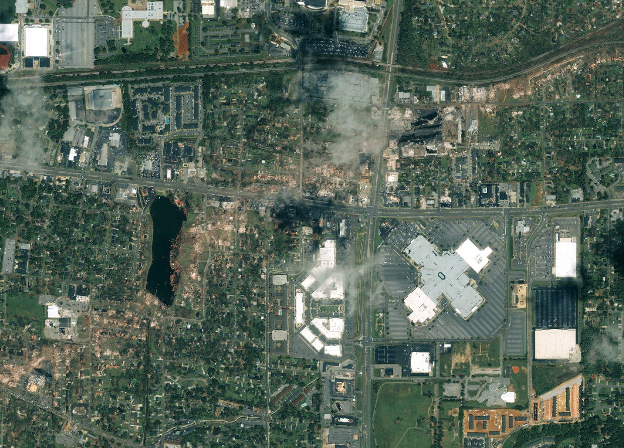 Tornadoes' apocalyptic aftermath