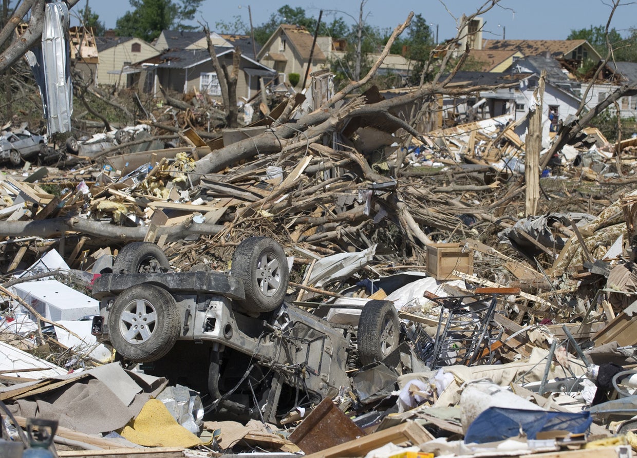 Tornadoes' apocalyptic aftermath