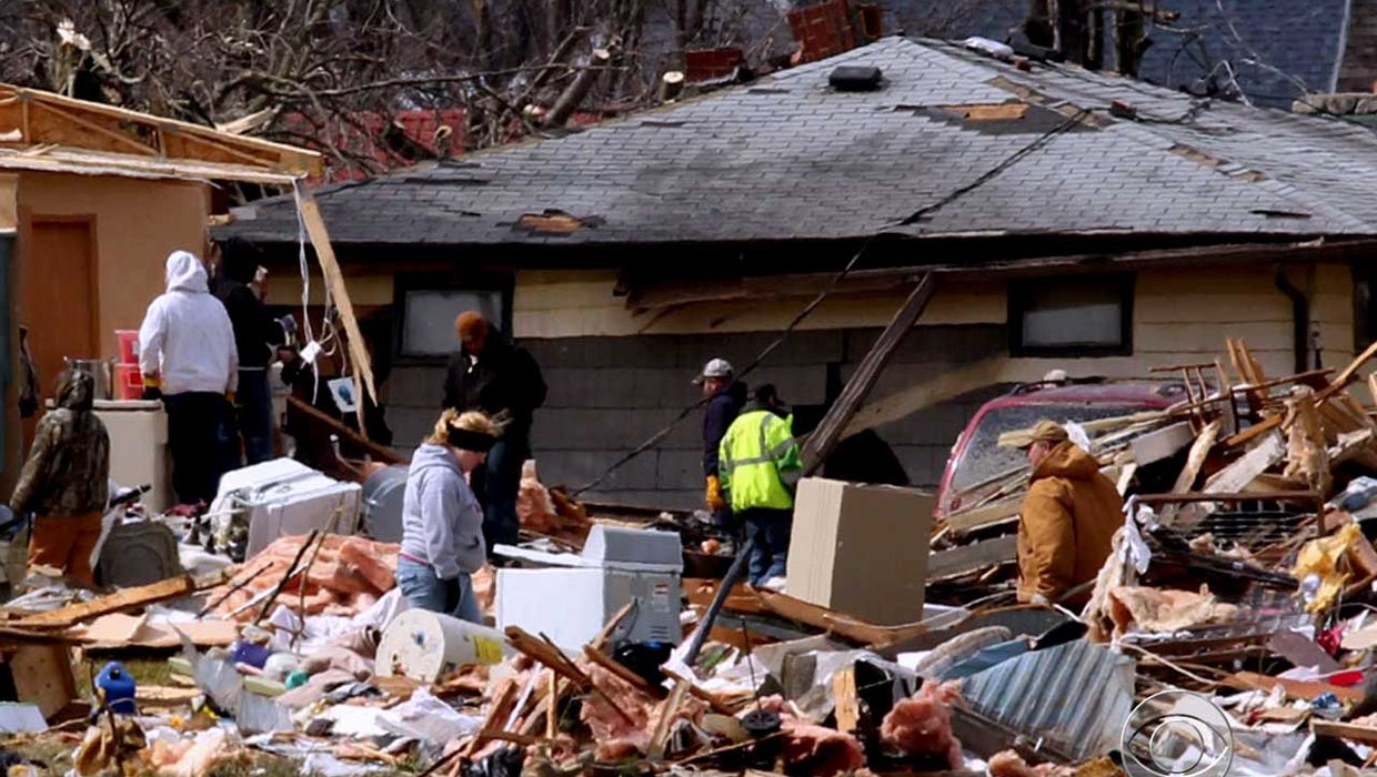 After massive tornadoes, a long road to recovery - CBS News