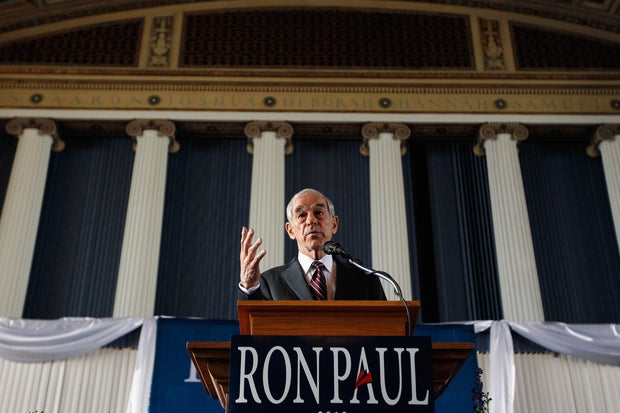 Donations to super PAC supporting Ron Paul take dive - CBS News