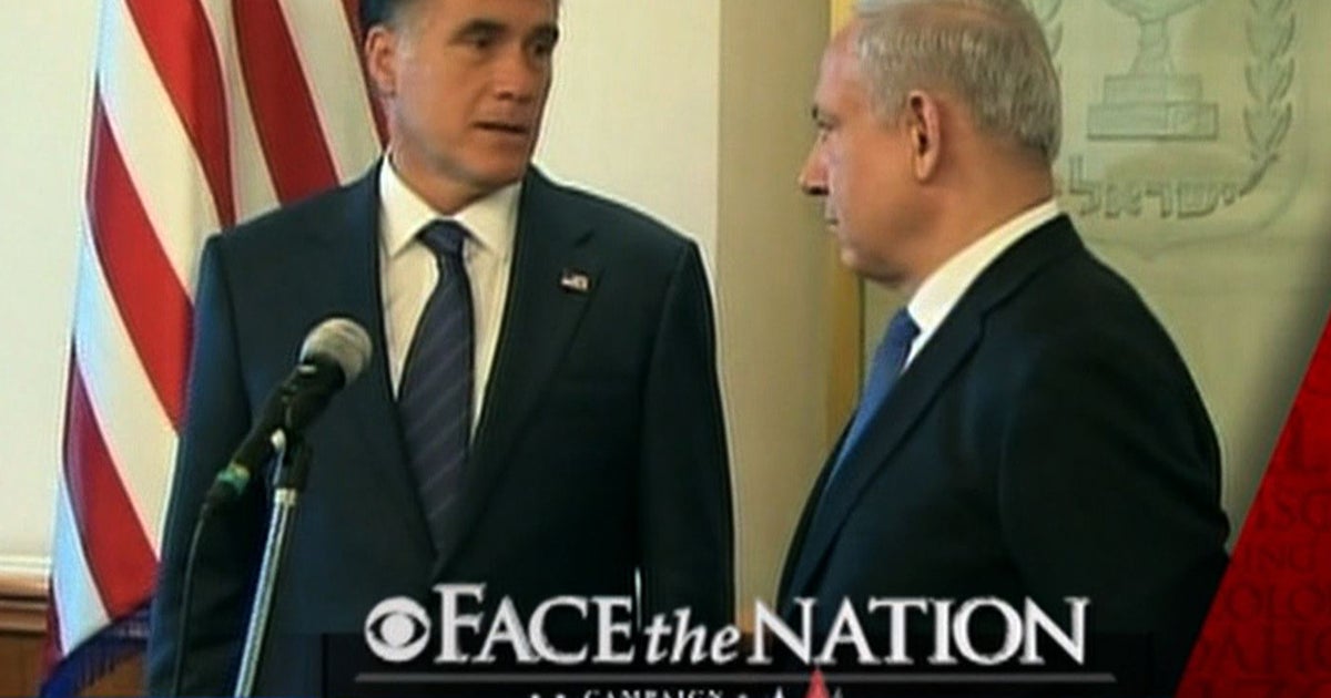 "Face the Nation" transcripts, July 29, 2012: Mitt Romney, Rep ...