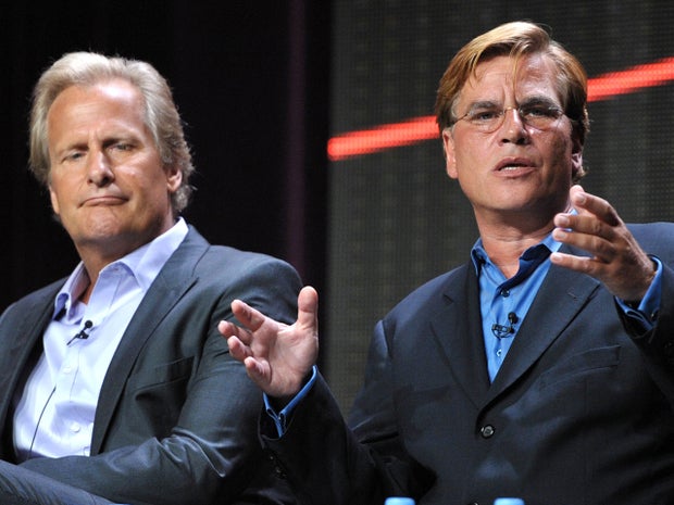 Aaron Sorkin defends "The Newsroom" - CBS News
