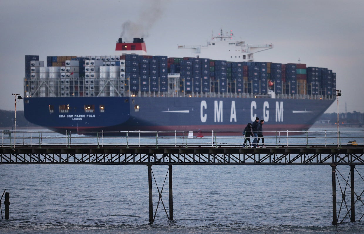 World's biggest container ship