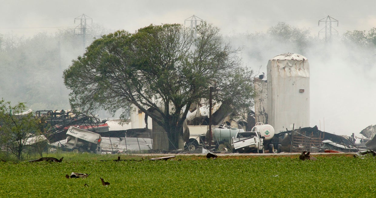 Texas fertilizer plant explosion - CBS News