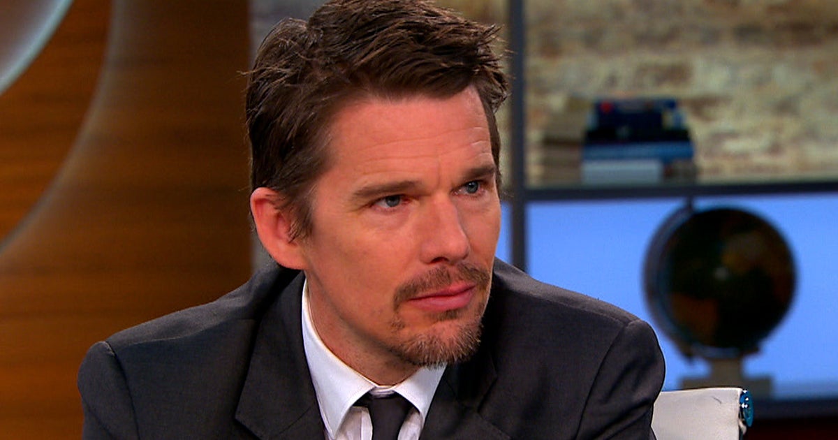 Ethan Hawke on "The Purge" and "Before Midnight" - CBS News