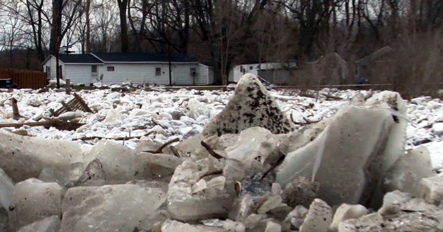 Ice jams in Midwest cause flooding, home damage - CBS News