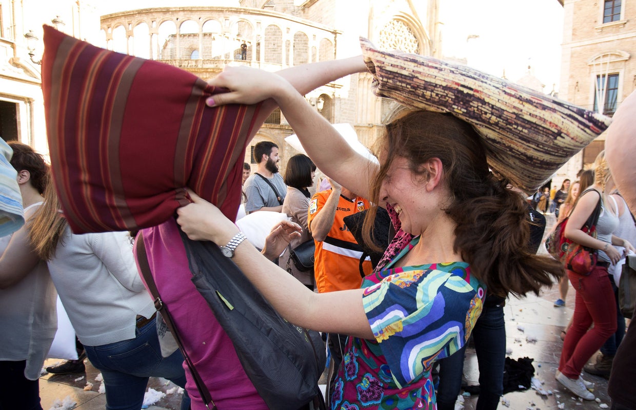International Pillow Fight Day 2014