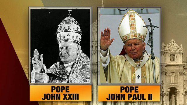 Two Pope Saints: Popes John Paul II and John XXIII get first-ever joint ...