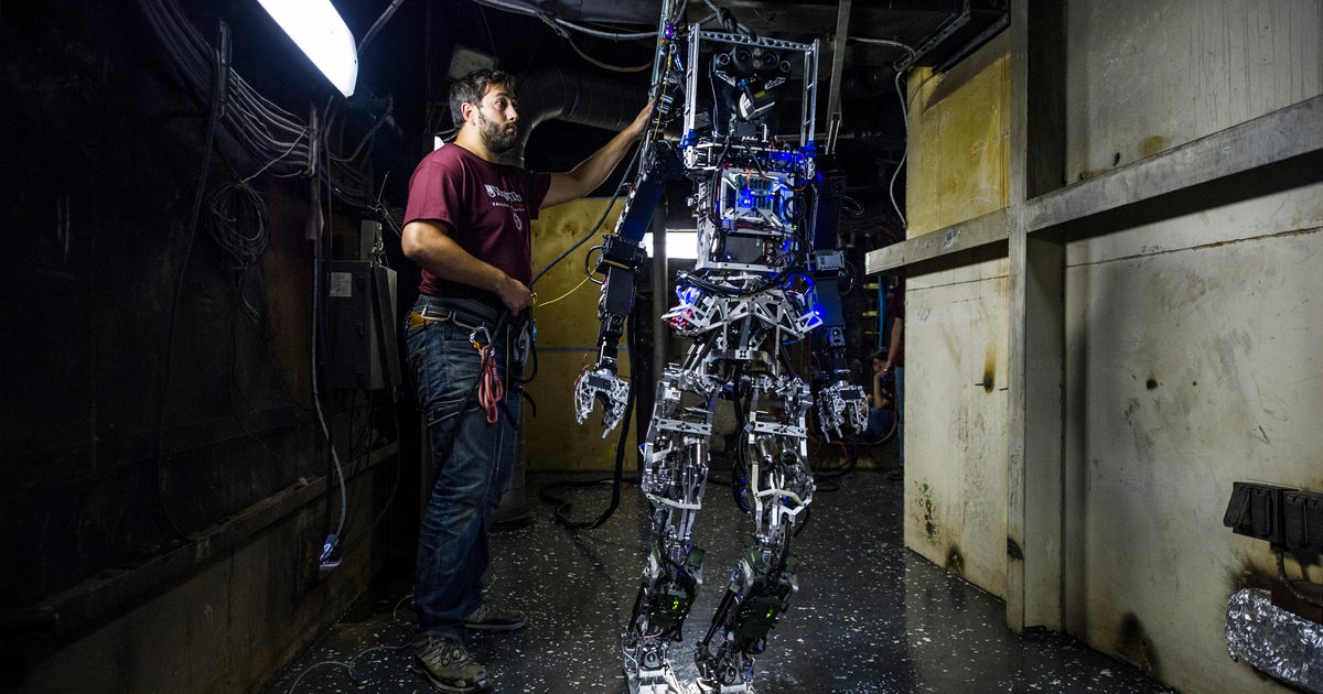 Navy testing robot that could fight fires aboard ships - CBS News