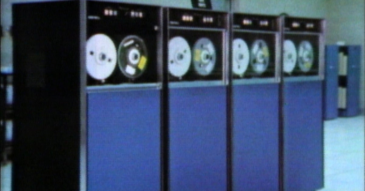 The IRS' monster computer, circa 1970 - CBS News