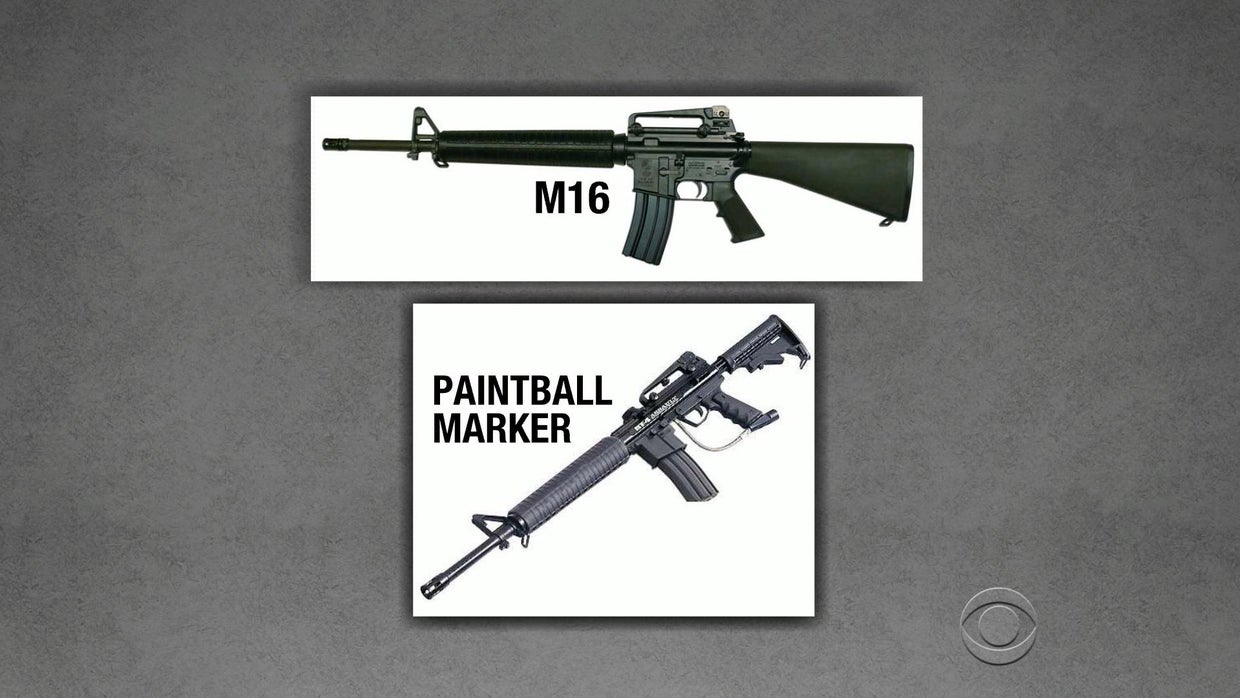 Realistic-looking fake guns can have serious consequences - CBS News