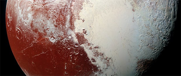Lowly Pluto astonishes: photos from New Horizons