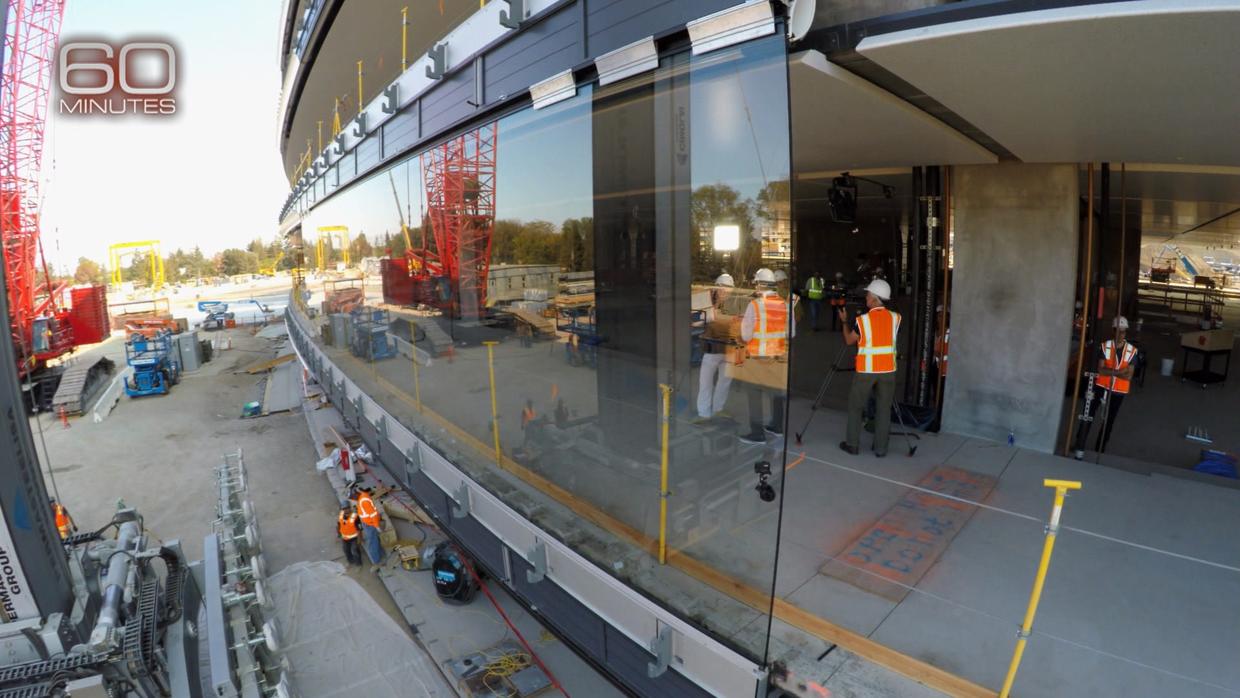 Inside Apple's new "spaceship" headquarters - CBS News