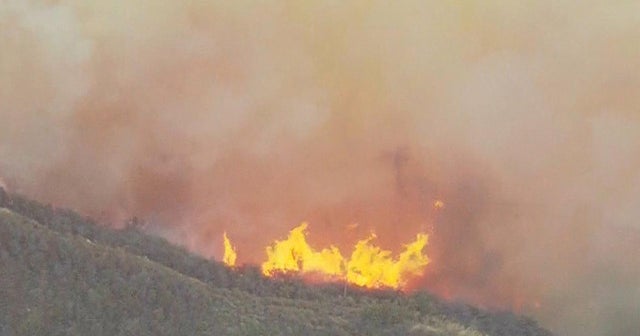Santa Barbara fire burning out of control near California oil facility ...