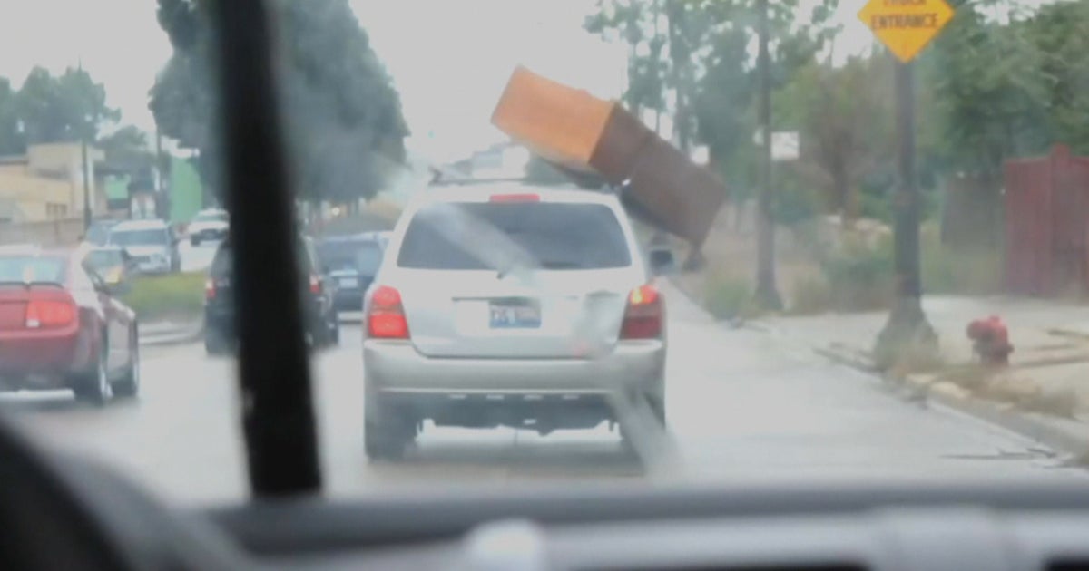 AAA warns of accident risk from debris flying off vehicles on road ...