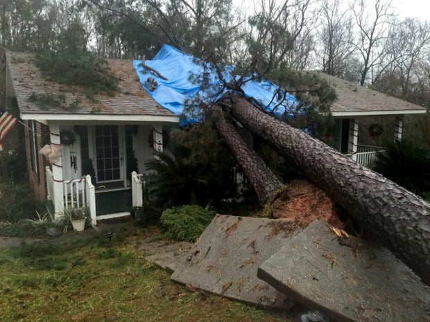 Several dead as severe storms sweep Southeast - CBS News