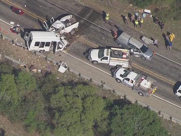 Multiple fatalities reported in Texas church bus crash - CBS News