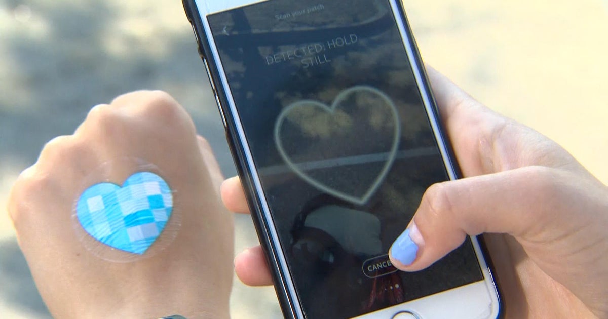 High-tech wearable UV patch aims to improve sun safety - CBS News