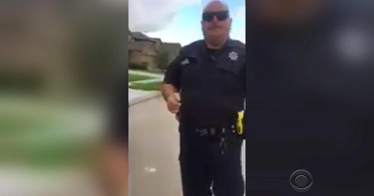 Police Defend Cop After Video Of Confrontation With Black Man Goes Viral Cbs News