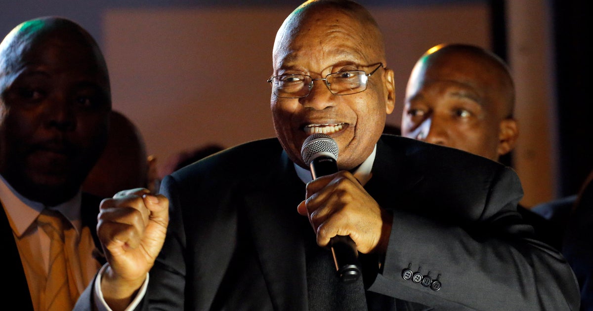 Jacob Zuma survives no-confidence vote in South Africa - CBS News