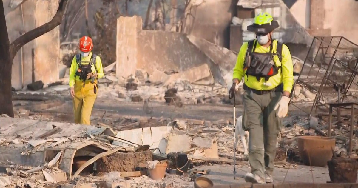 Wildfire recovery crews grappling with dangerous conditions - CBS News