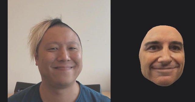 Carter Evans tries out video manipulation technology - CBS News