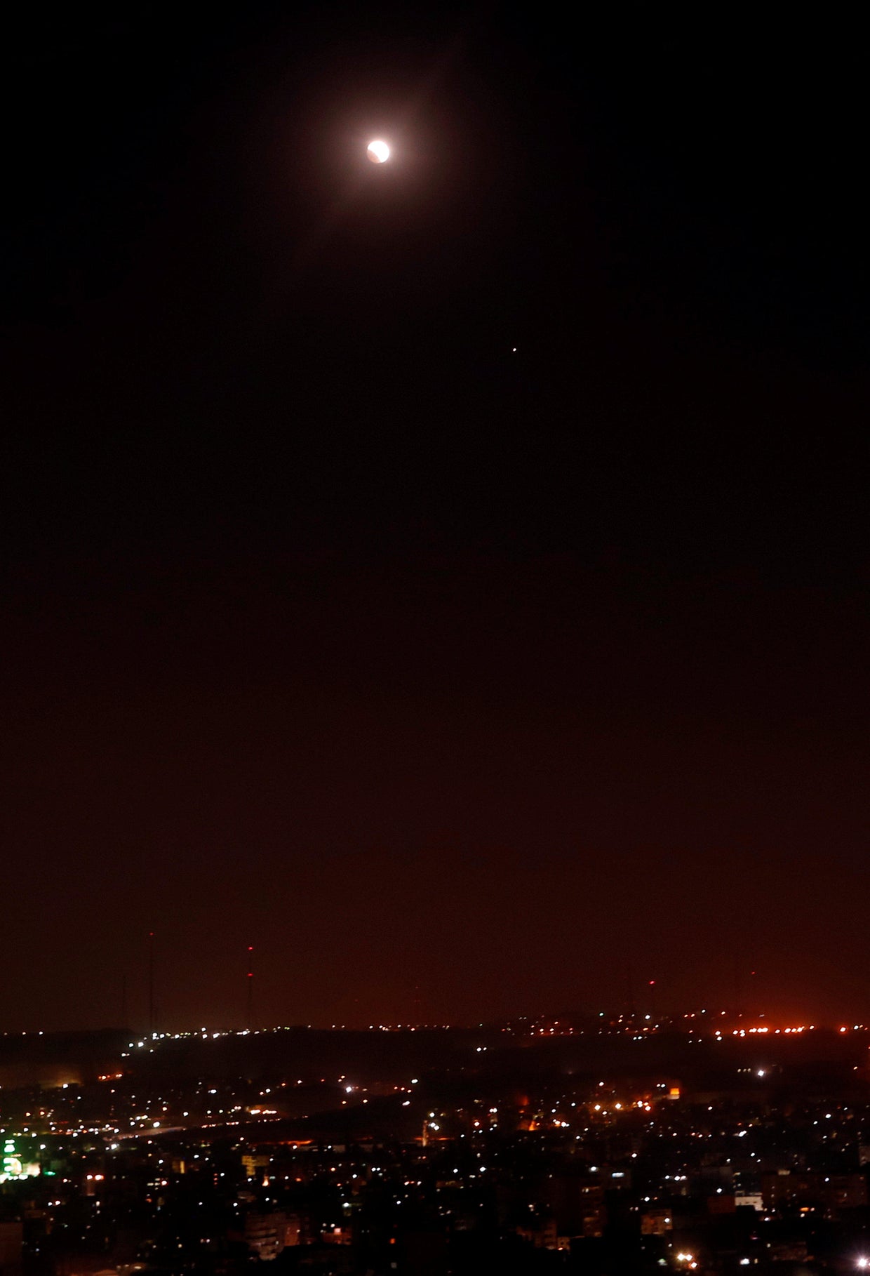 Longest lunar eclipse of the 21st century