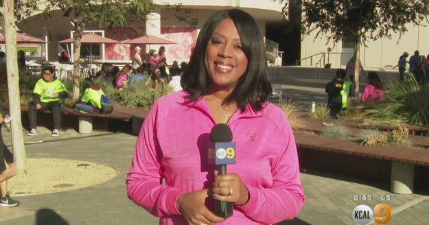 Making Strides: KCAL9's Amy Johnson Shares Heartwarming Story Of ...