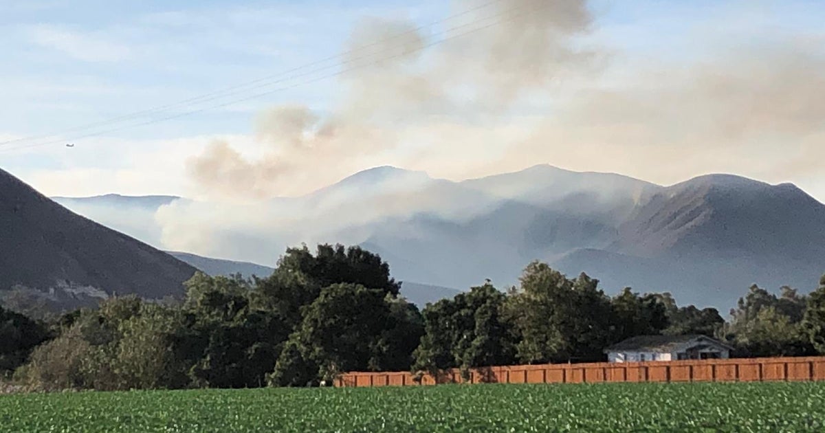 Brush Fire Breaks Out In Santa Paula - CBS Los Angeles