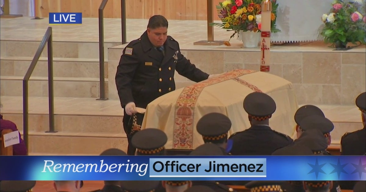 Notable Moments From Officer Samuel Jimenez's Funeral - CBS Chicago