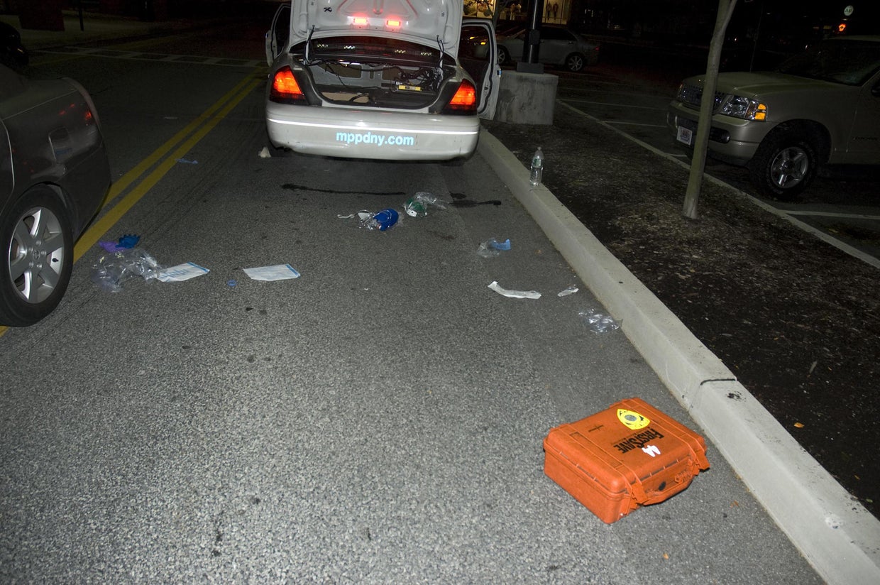 Evidence photos from the police shooting of Danroy "DJ" Henry Jr.