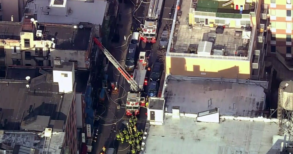 Elderly Woman, Caretaker Critically Injured In Chinatown Fire - CBS New ...