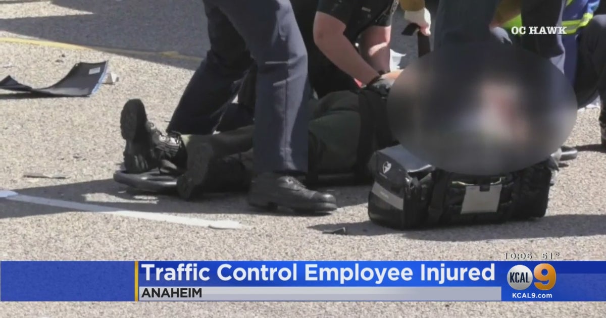 Traffic Control Worker In Critical Condition After Driver Involved In ...