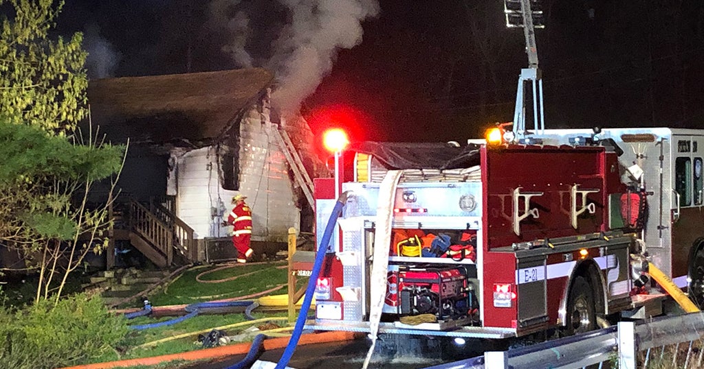 Crews Battling Fire In West Deer Township - CBS Pittsburgh