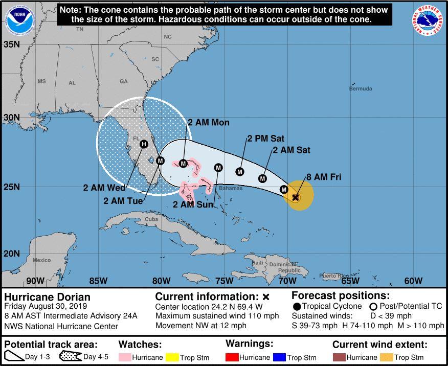 Urgent! Meditation for dissipating Hurricane Dorian every 4 hours ...