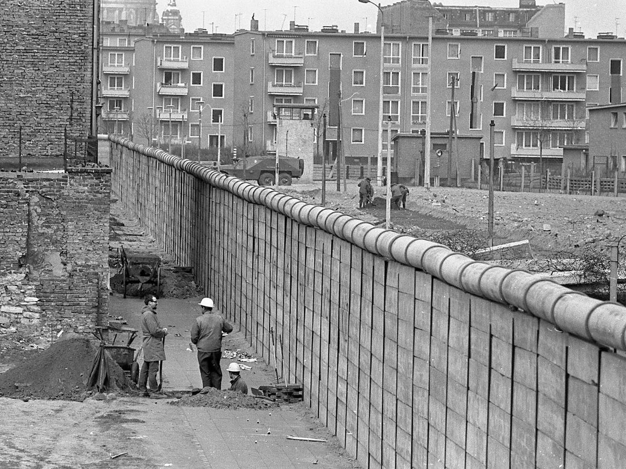 The fall of the Berlin Wall
