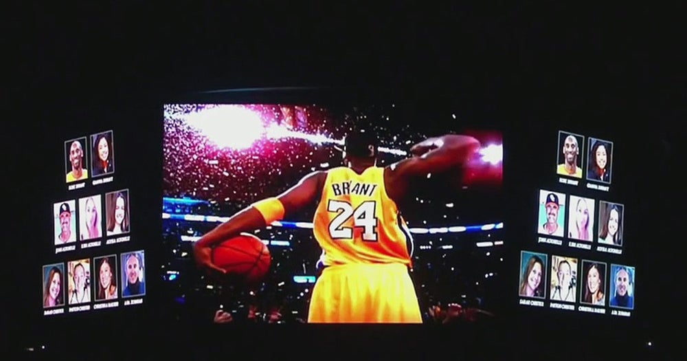 Clippers, Celtics Remember Kobe Bryant With Emotional Pre-Game Tributes ...