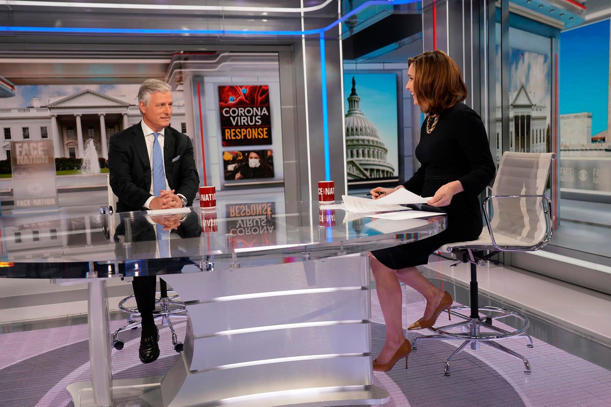 Behind the scenes of "Face the Nation" with Margaret Brennan - CBS News