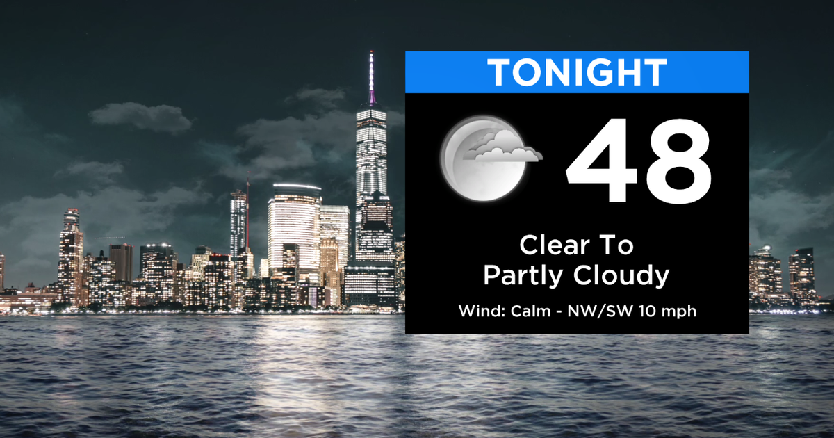 New York Weather: CBS2's 4/6 Monday Forecast - CBS New York