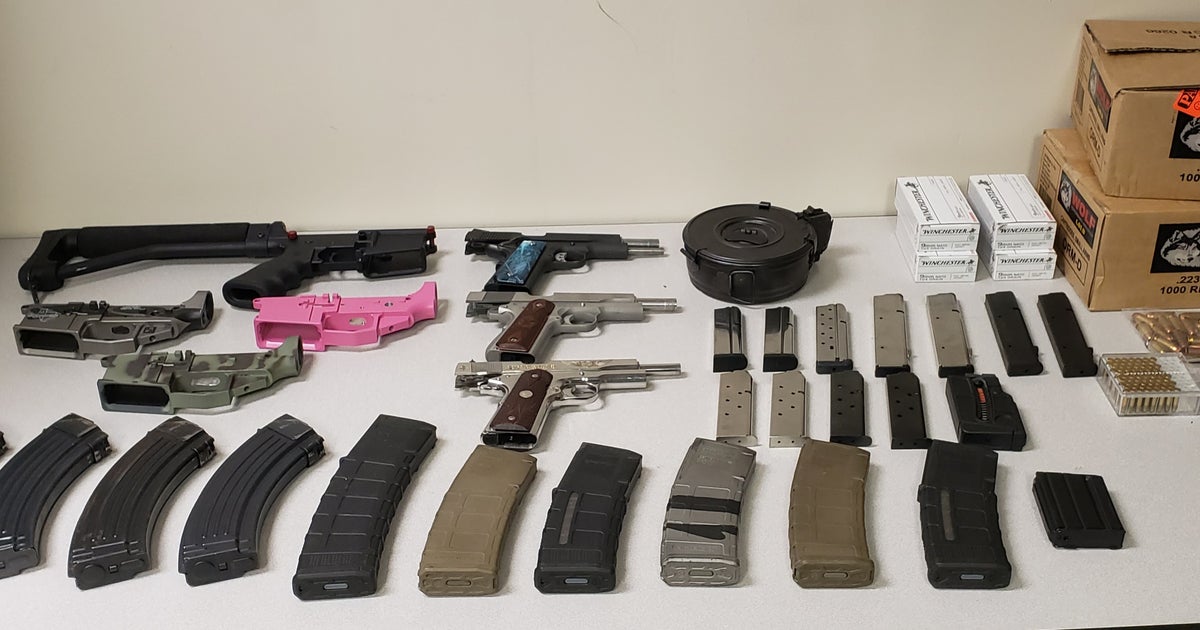 Ghost Guns Seized In Statewide Raids Targeting Failed Ammo Background ...