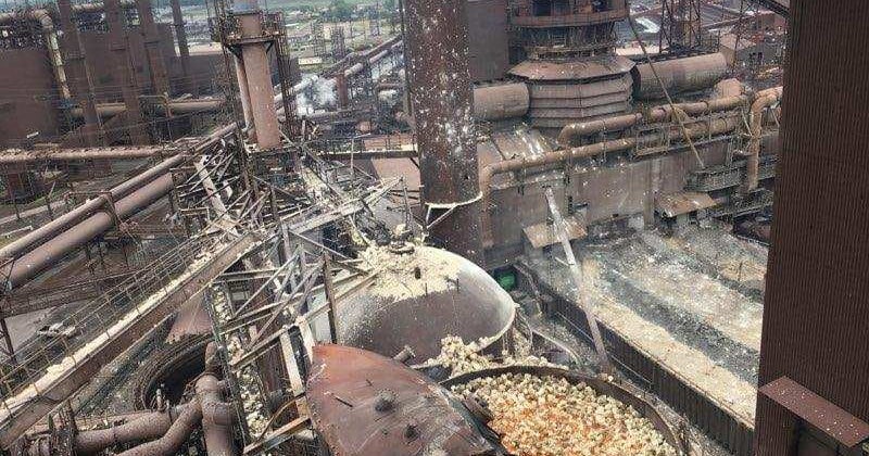 Explosion At ArcelorMittal Plant In Northwest Indiana; No Injuries ...
