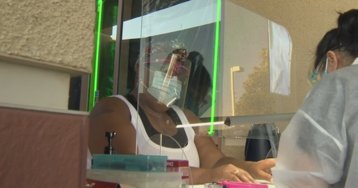 Norco Nail Salon Changes Scenery, Reopens With Outdoor Services - CBS ...