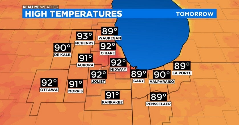 Chicago Weather: Mainly Clear And Mild Sunday Night After Some Storms ...