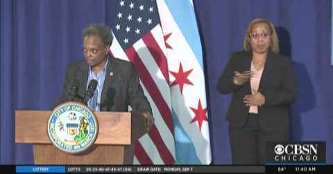 Lightfoot Announces Lead Service Line Replacement Program - CBS Chicago